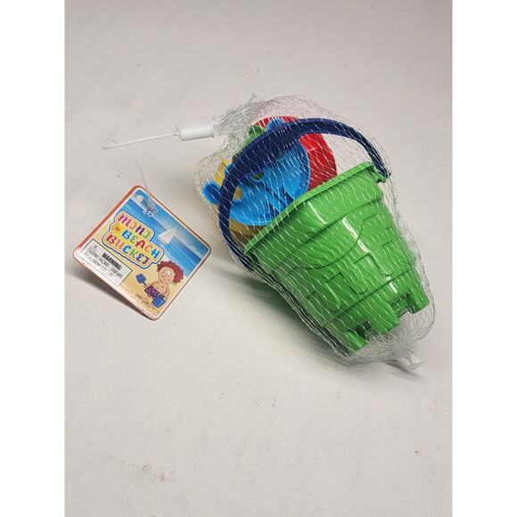 Old East Main Co. | Toys | Mini Beach Bucket W 4 Tools Bucket Approx ...